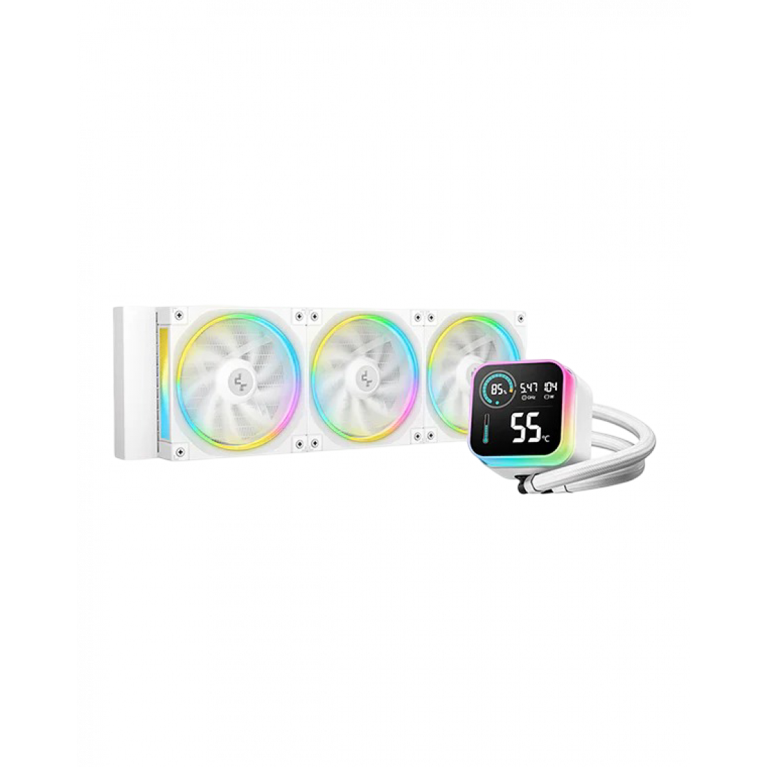 Deepcool LQ360 AIO Liquid Cooler LCD Screen - White
